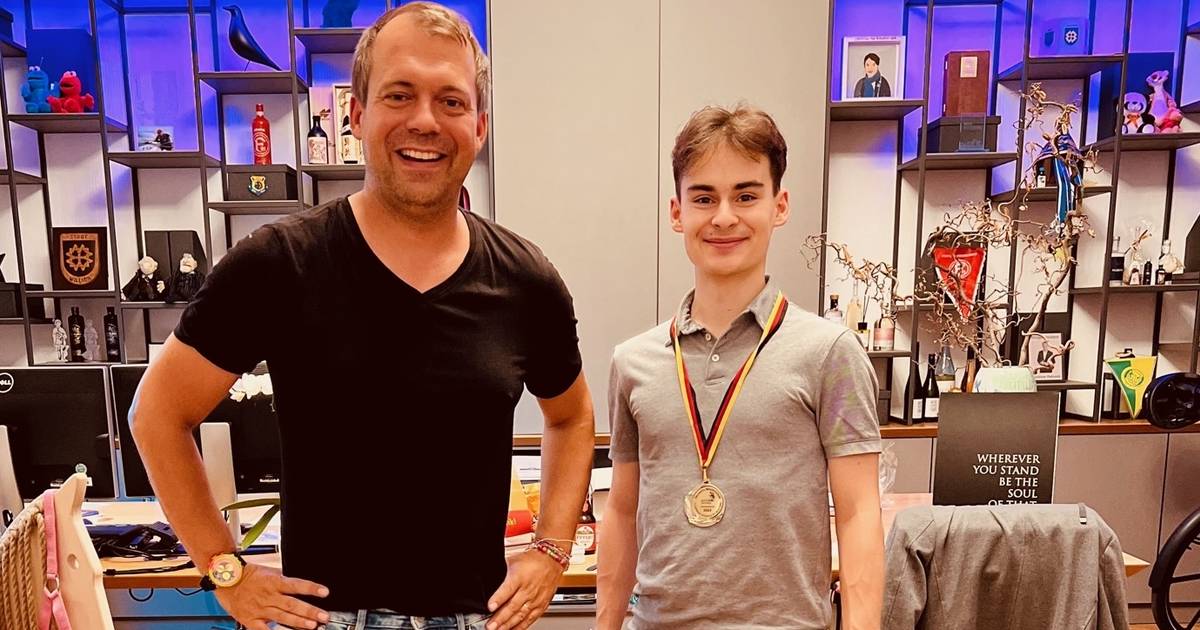 Daniel Kalisch zu Besuch bei Bürgermeister Christian Pakusch