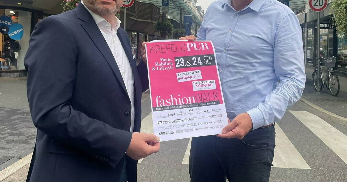 Am 23./24. September: Krefeld pur: City wird zum Catwalk