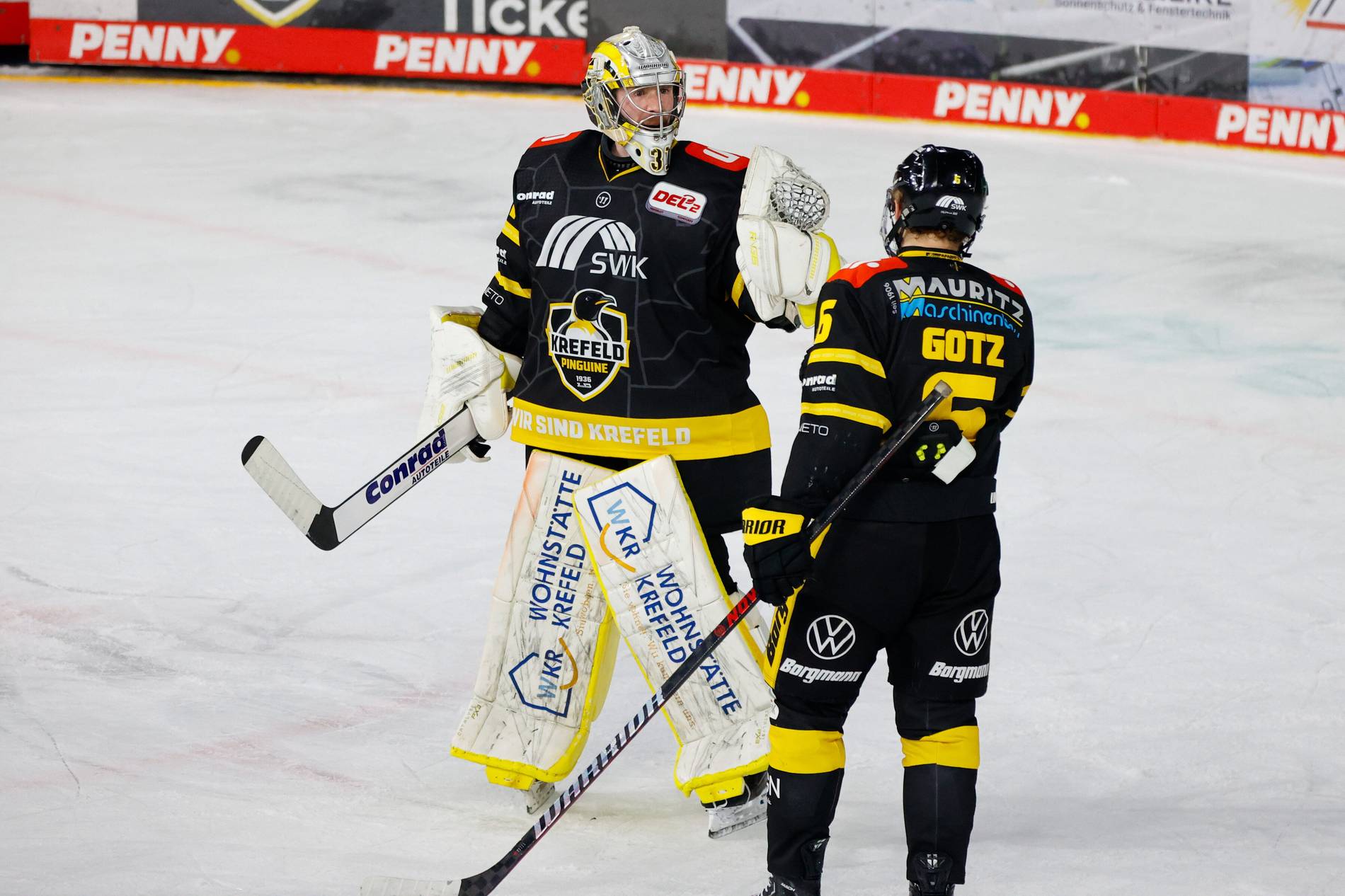 Krefeld Pinguine: Fünf Abgänge bekanntgegeben