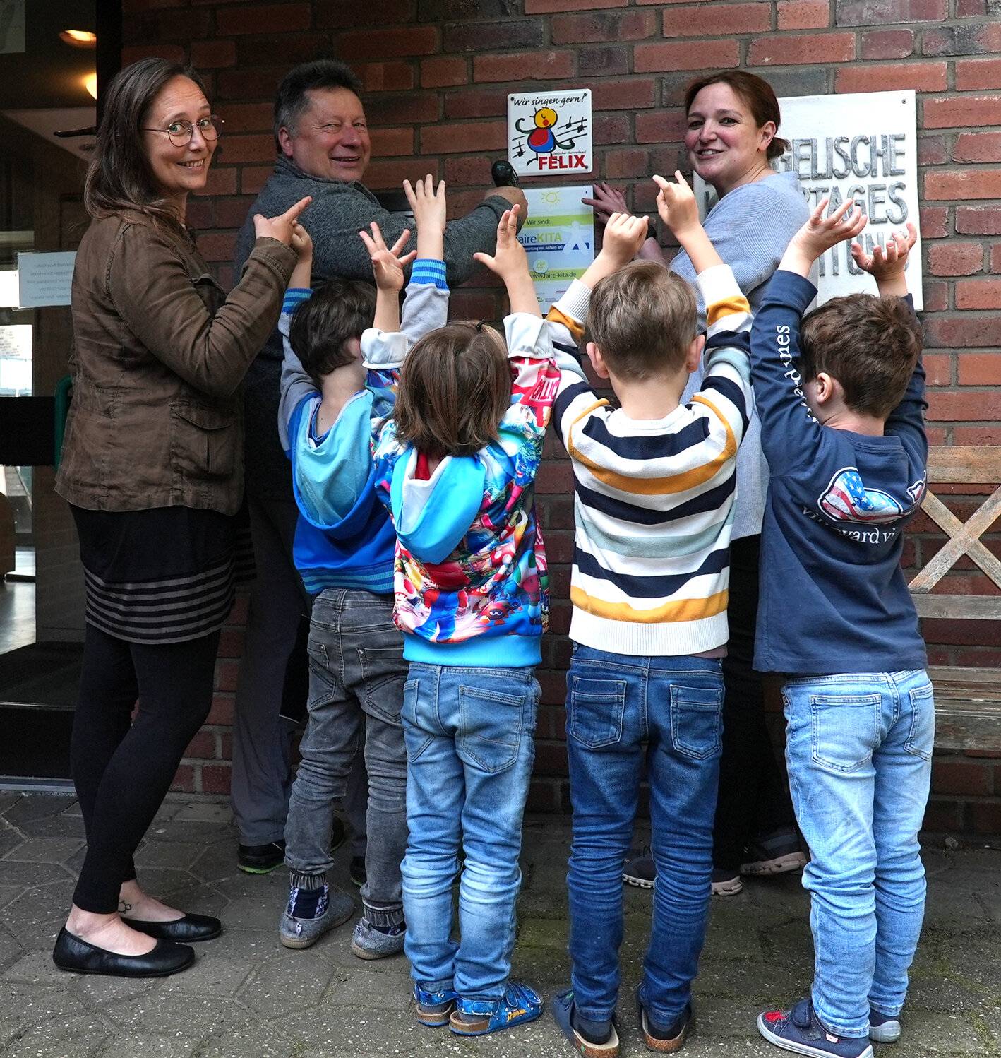 Ev. Kindergarten Schwafheim ist faire KiTa