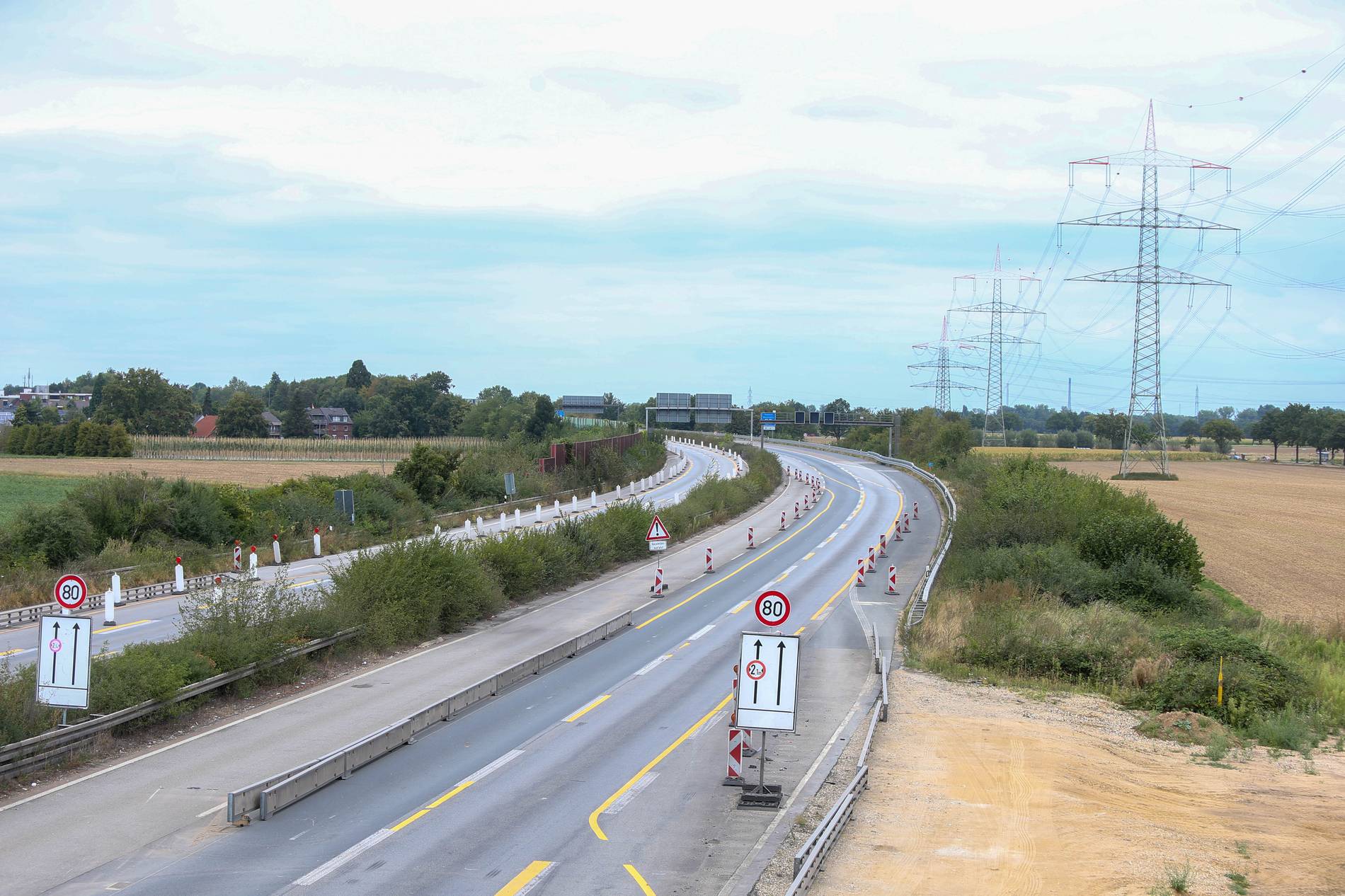 Sperrung A57 Juli 2024