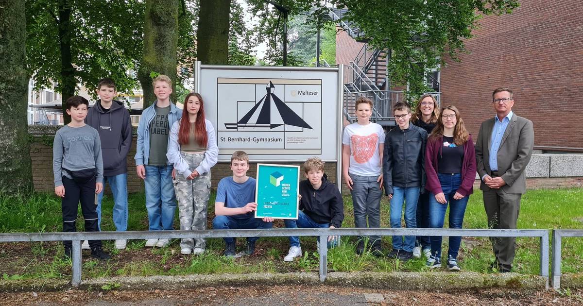 Medienscoutschule im St. Bernhard Gymnasium