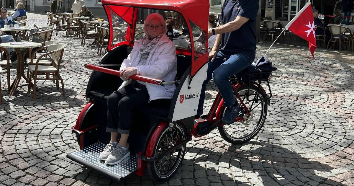 Mit der Rikscha raus in die Natur