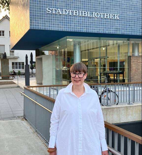Bibliotheksleiterin Brigitte Behrend ist im Ruhestand