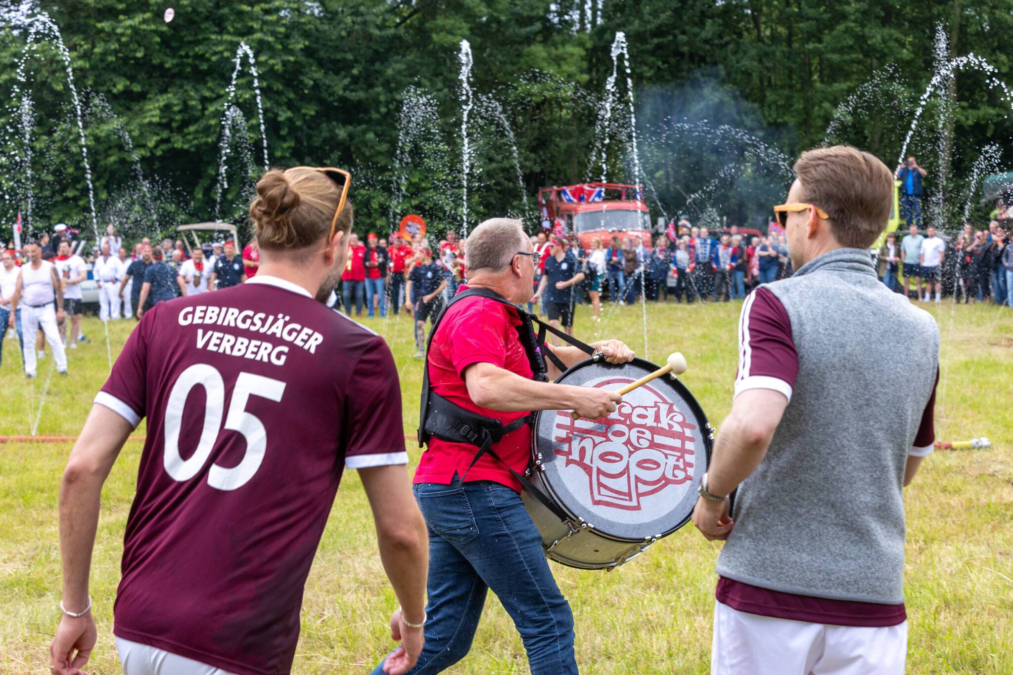 Schützenfest Verberg 2025: Barrikadenkämpfe