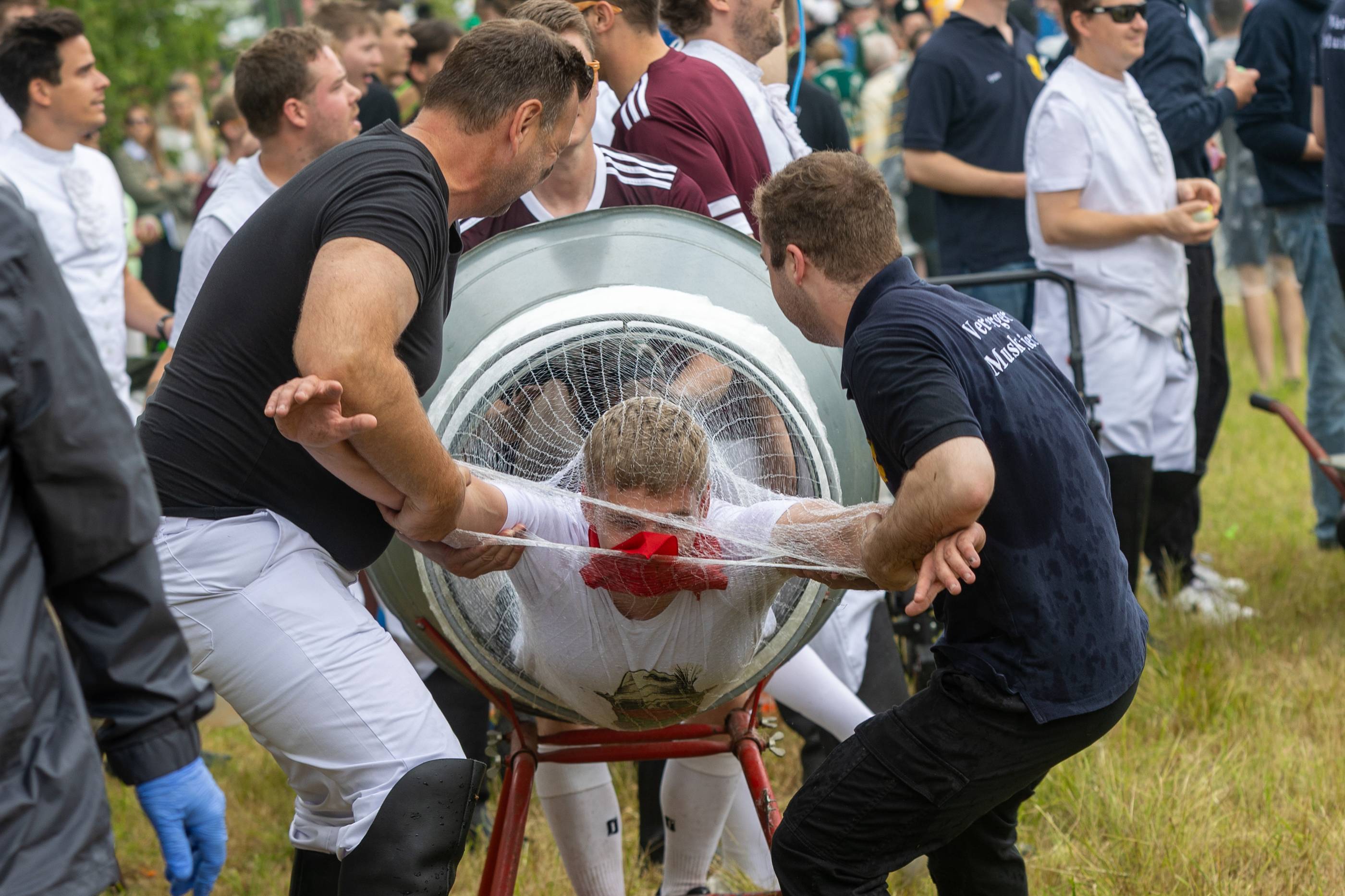 Schützenfest Verberg 2025: Barrikadenkämpfe