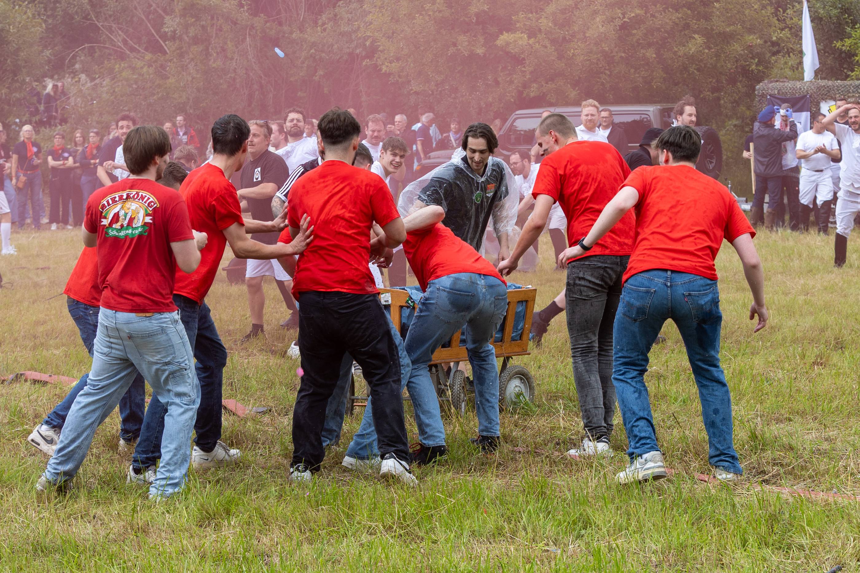 Schützenfest Verberg 2025: Barrikadenkämpfe