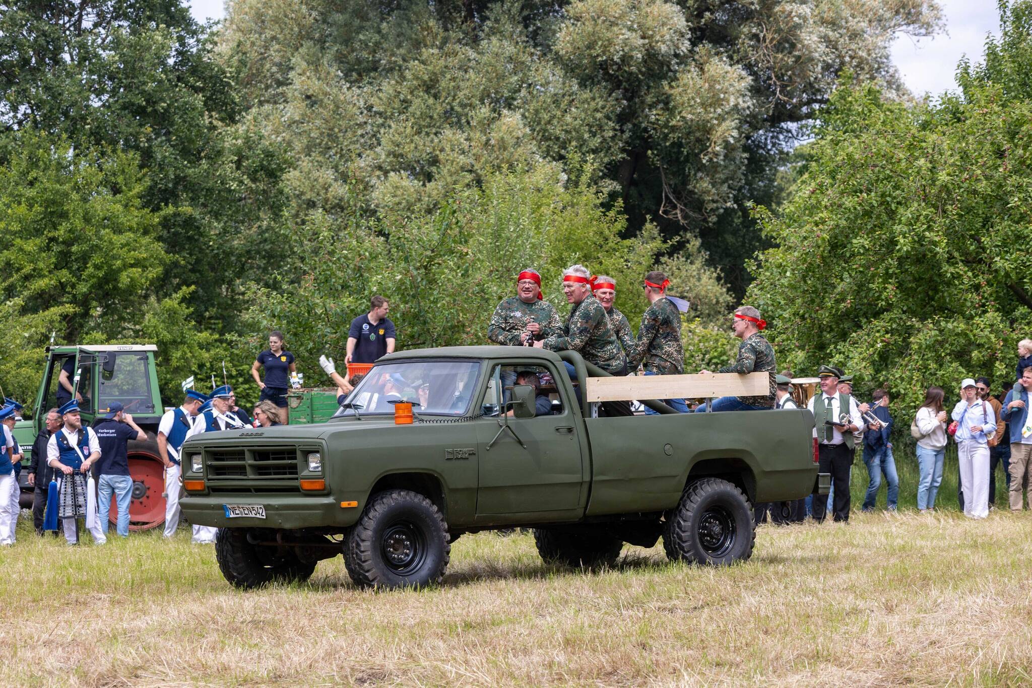 Schützenfest Verberg 2025: Barrikadenkämpfe
