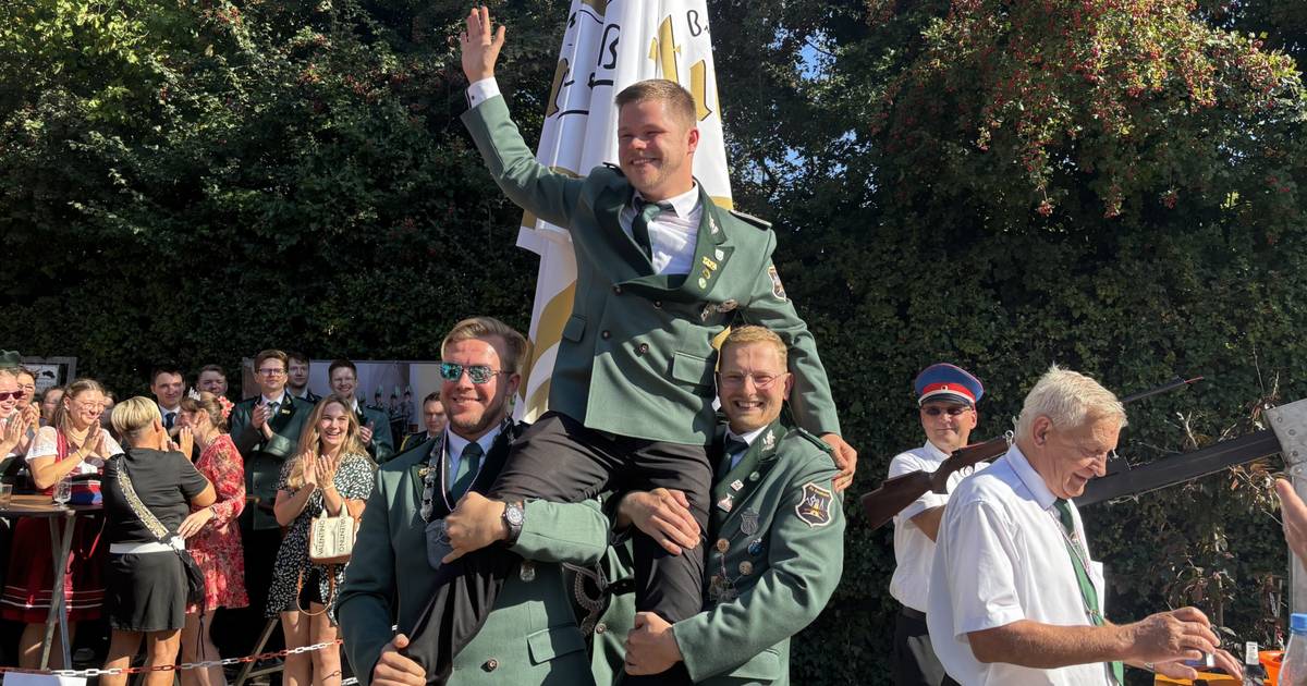 Matthias Wolf regiert die Niederheider Schützen