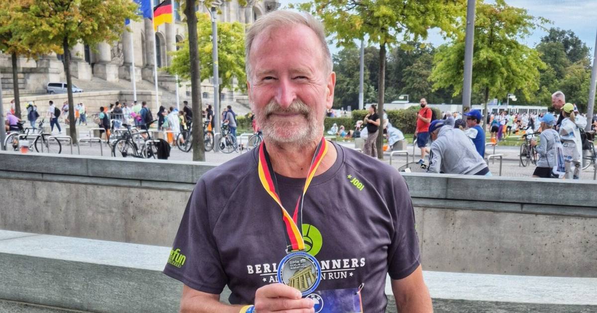 Jubiläum für Jürgen Gersch beim Berlin-Marathon