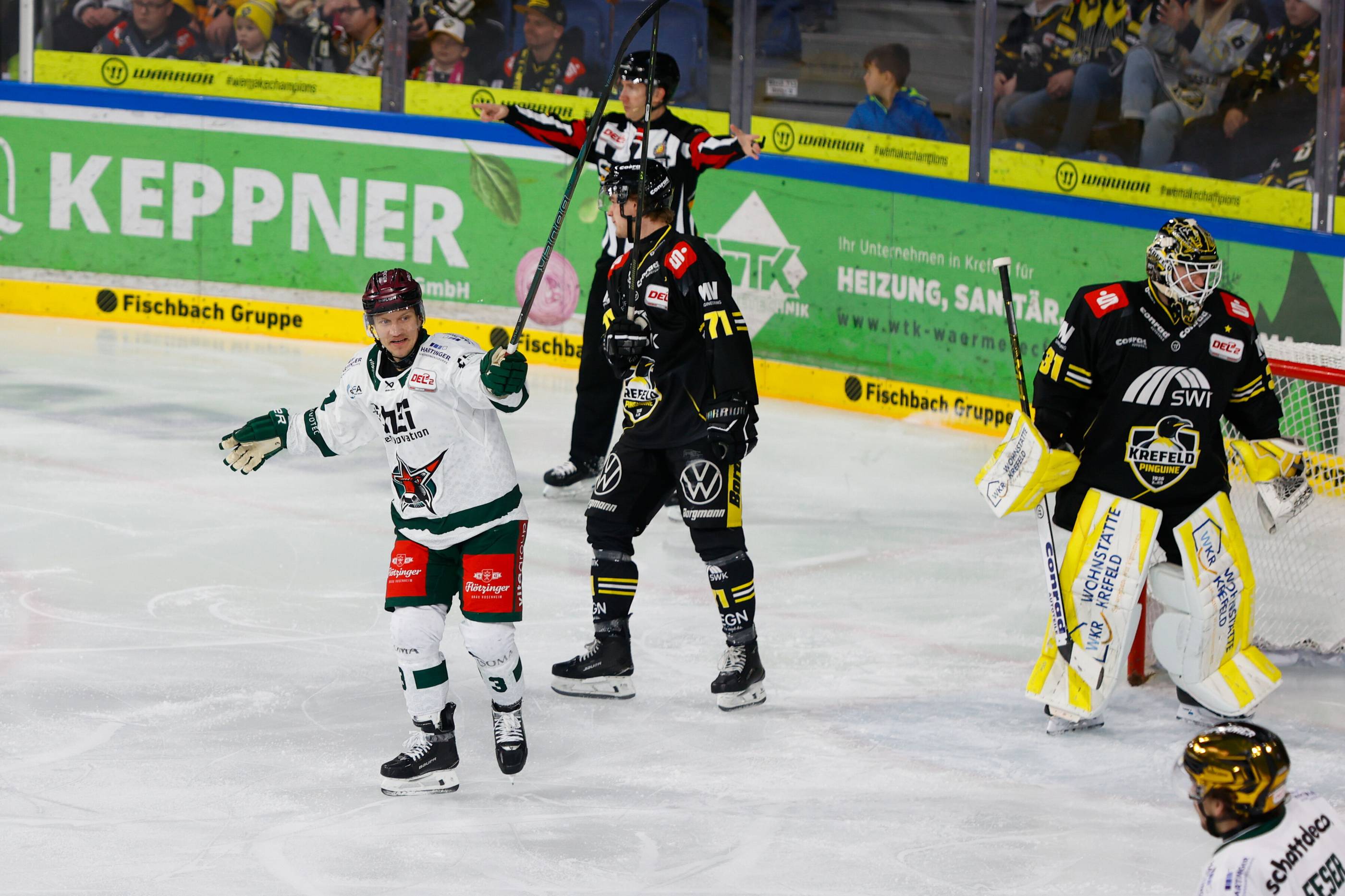 Bildergalerie: Krefeld Pinguine gegen Starbulls Rosenheim